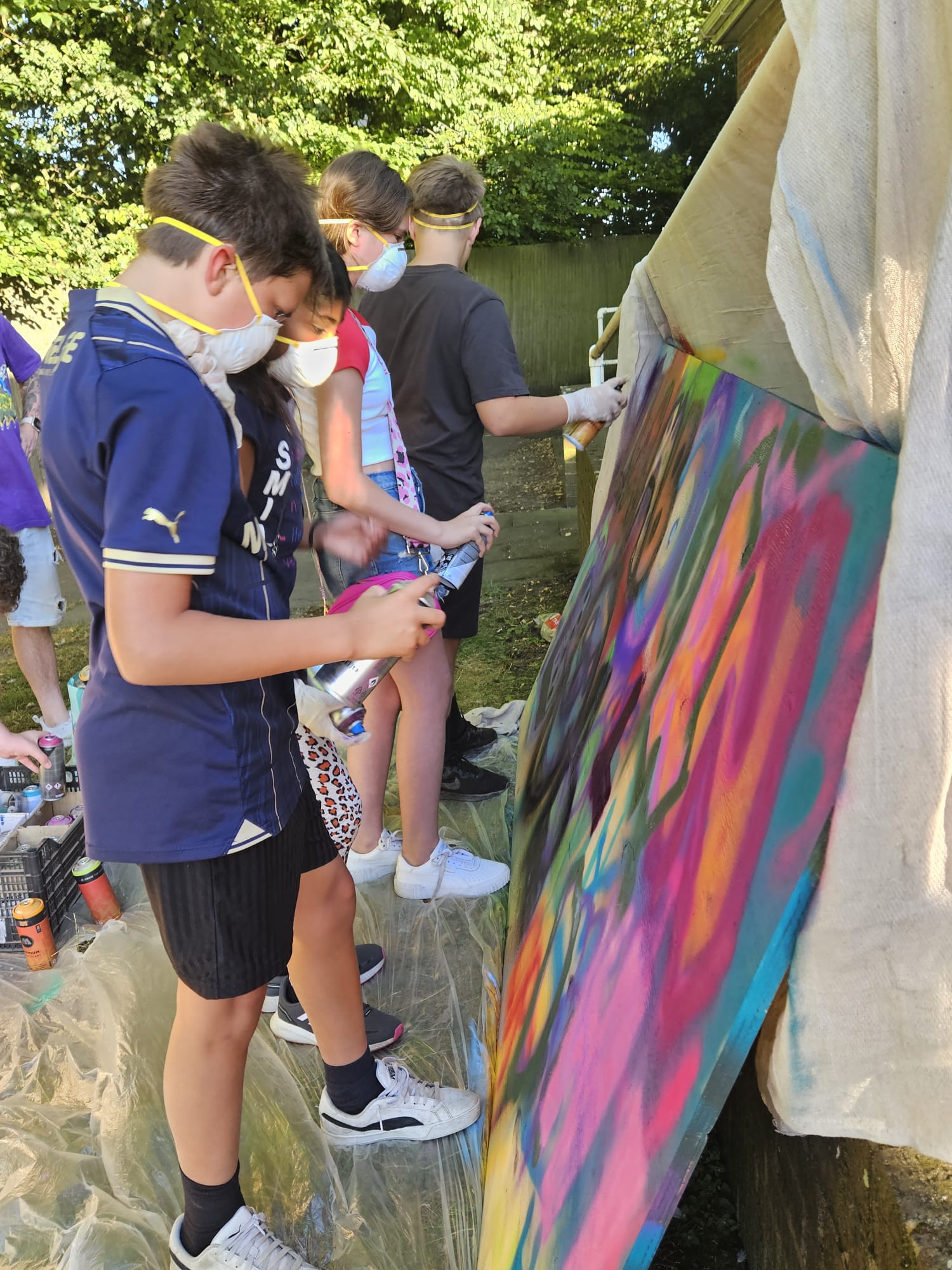 Young People of Lambourn Thrive at Graffiti Workshop - Lambourn ...