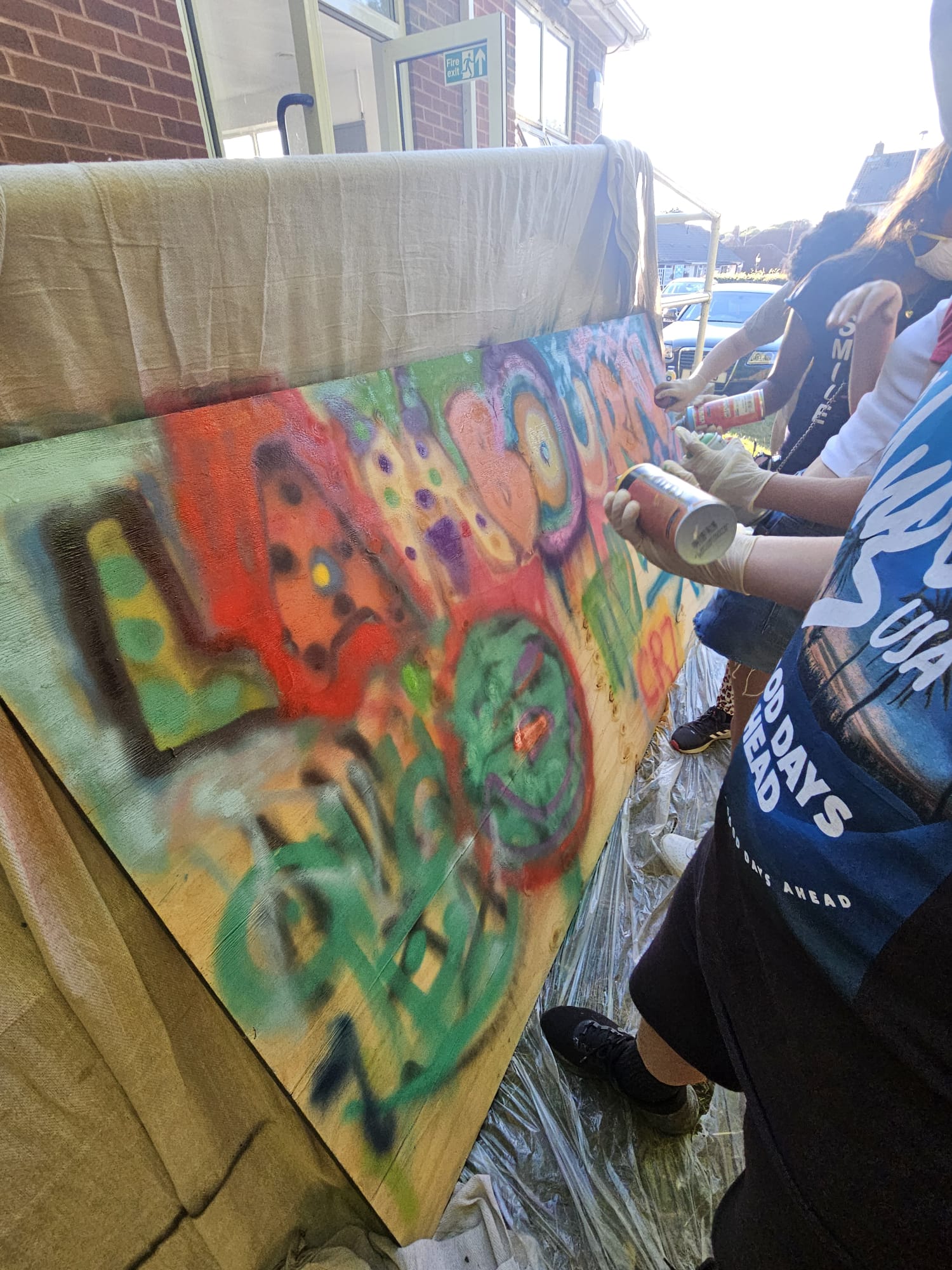 Young People of Lambourn Thrive at Graffiti Workshop - Lambourn ...